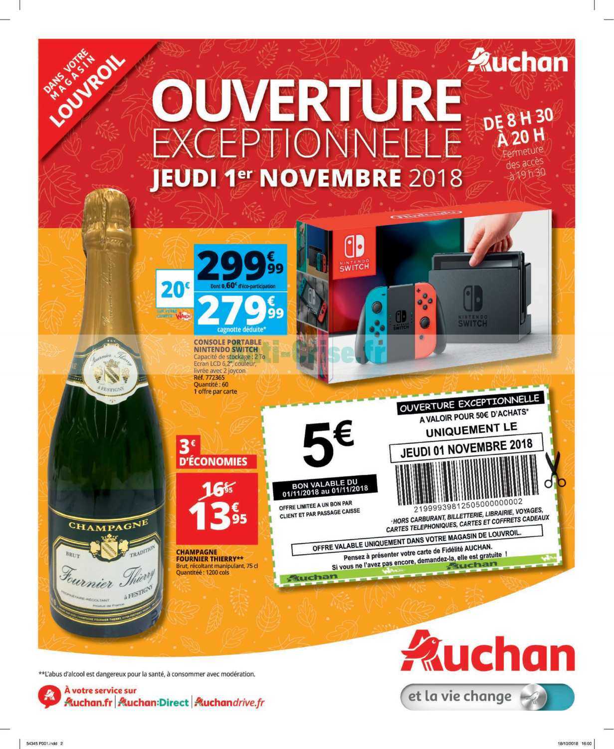 Anti-crise.fr | Catalogue Auchan Local du 01 novembre 2018 (Louvroil ...