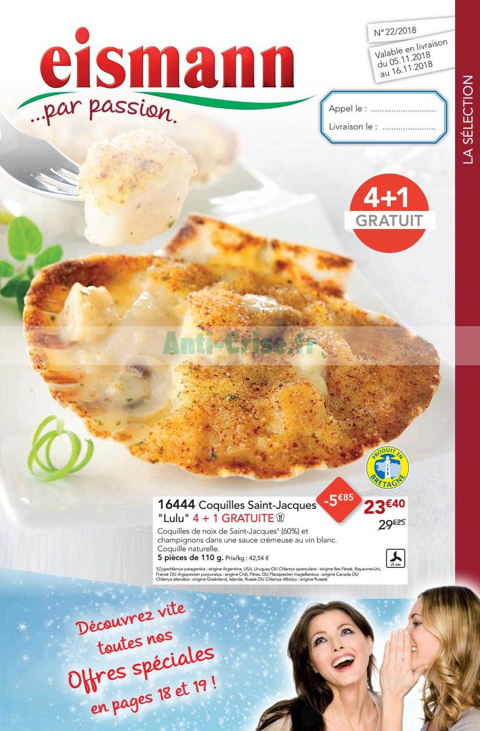 Anti-crise.fr | Catalogue Eismann du 05 au 16 novembre 2018EISMANN : le ...