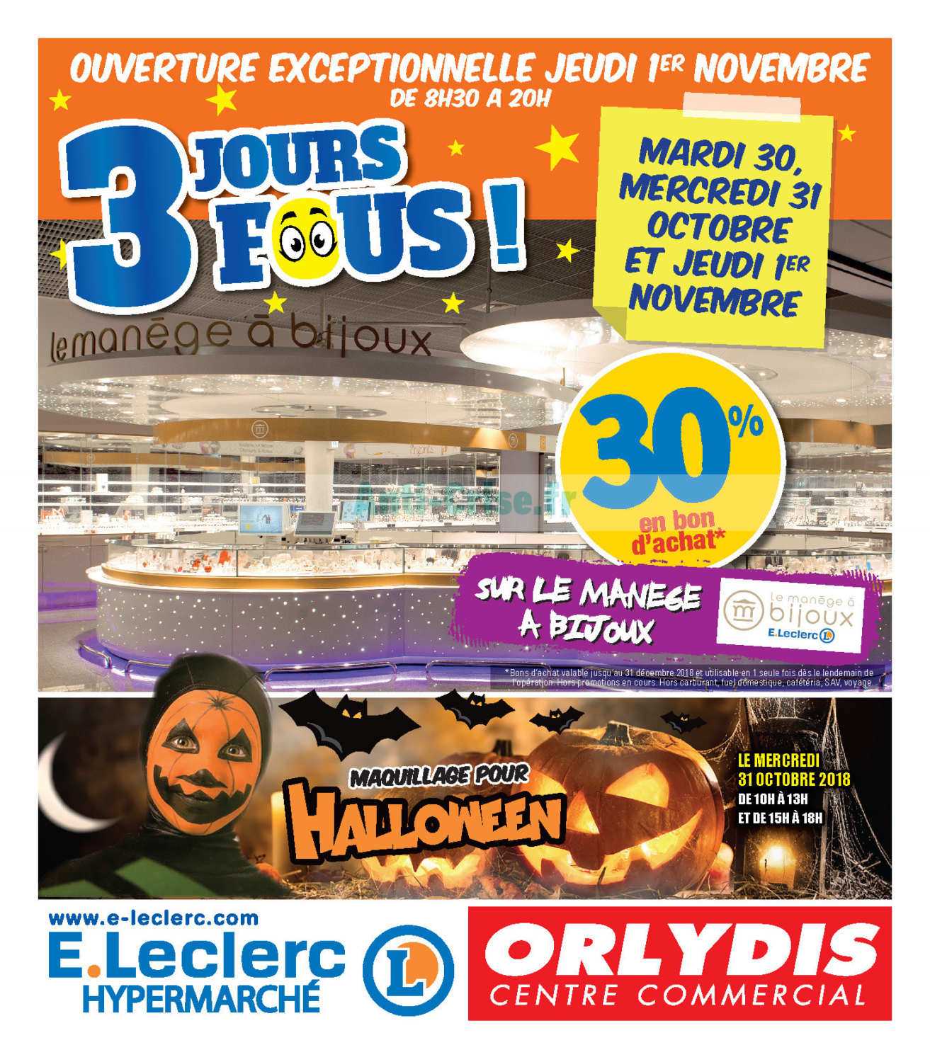 Anti-crise.fr | Catalogue Leclerc Local du 30 octobre au 01 novembre ...