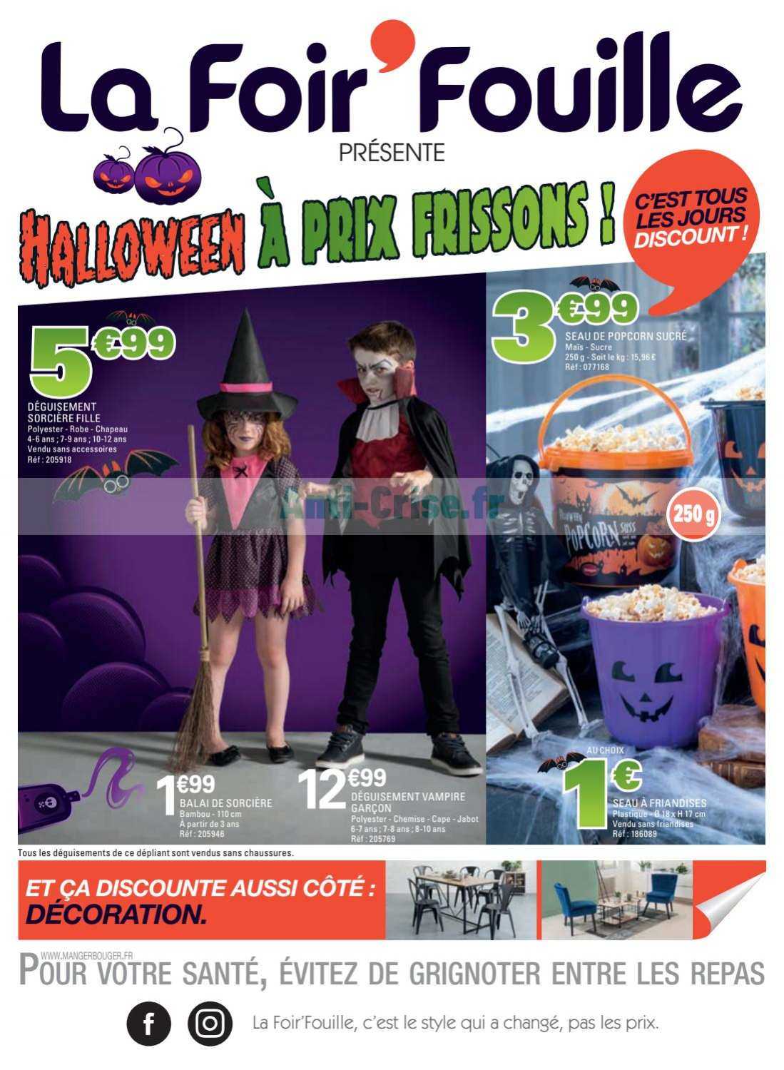 Anti-crise.fr | Catalogue La Foir’Fouille du 15 au 31 octobre 2018LA ... Anti-crise.fr | Catalogue La Foir’Fouille du 15 au 31 octobre 2018LA ...