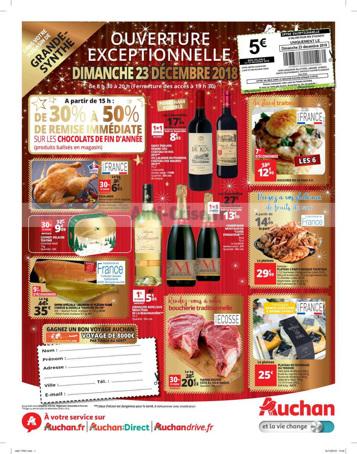 Anti-crise.fr | Catalogue Auchan Local du 23 décembre 2018 (Dunkerque ...