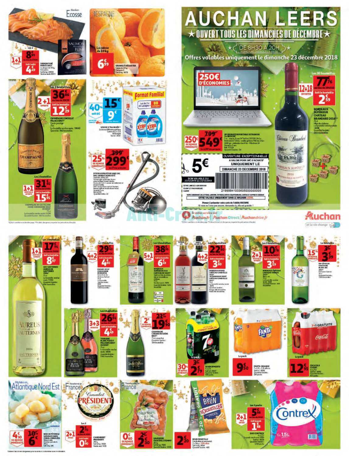 Anti-crise.fr | Catalogue Auchan Local du 23 décembre 2018 (Leers ...