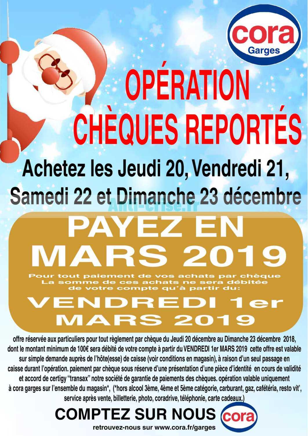 Anti-crise.fr | Catalogue Cora du 20 au 23 décembre 2018 (Garges)CORA ...
