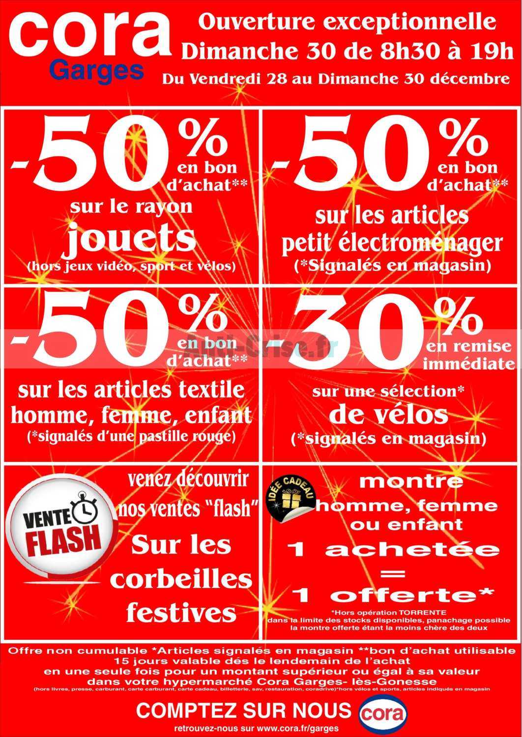 Anti-crise.fr | Catalogue Cora du 30 décembre 2018 (Garges)CORA : le ...