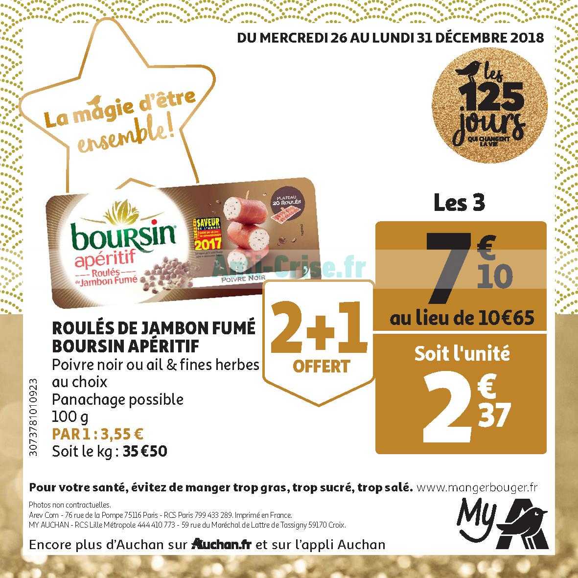 Anti-crise.fr | Catalogue My Auchan du 26 au 31 décembre 2018MY AUCHAN ...