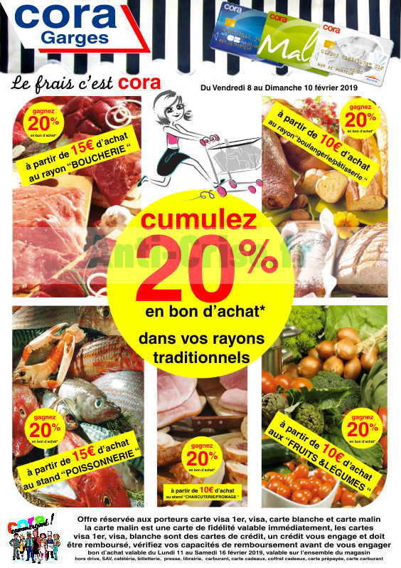 Anti-crise.fr | Catalogue Cora du 08 au 10 février 2019 (Garges)CORA ...