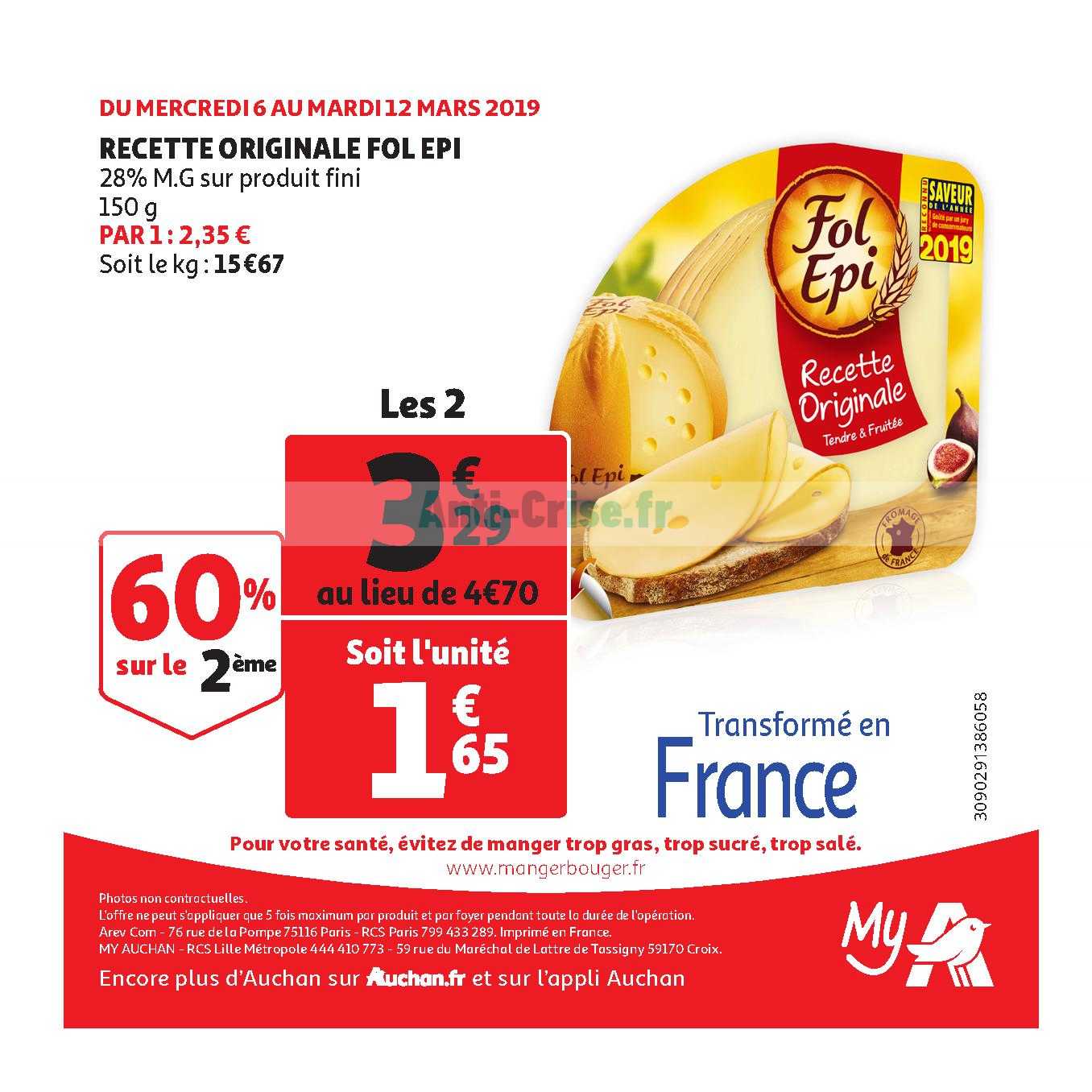 Anti-crise.fr | Catalogue My Auchan du 06 au 12 mars 2019MY AUCHAN : le ...