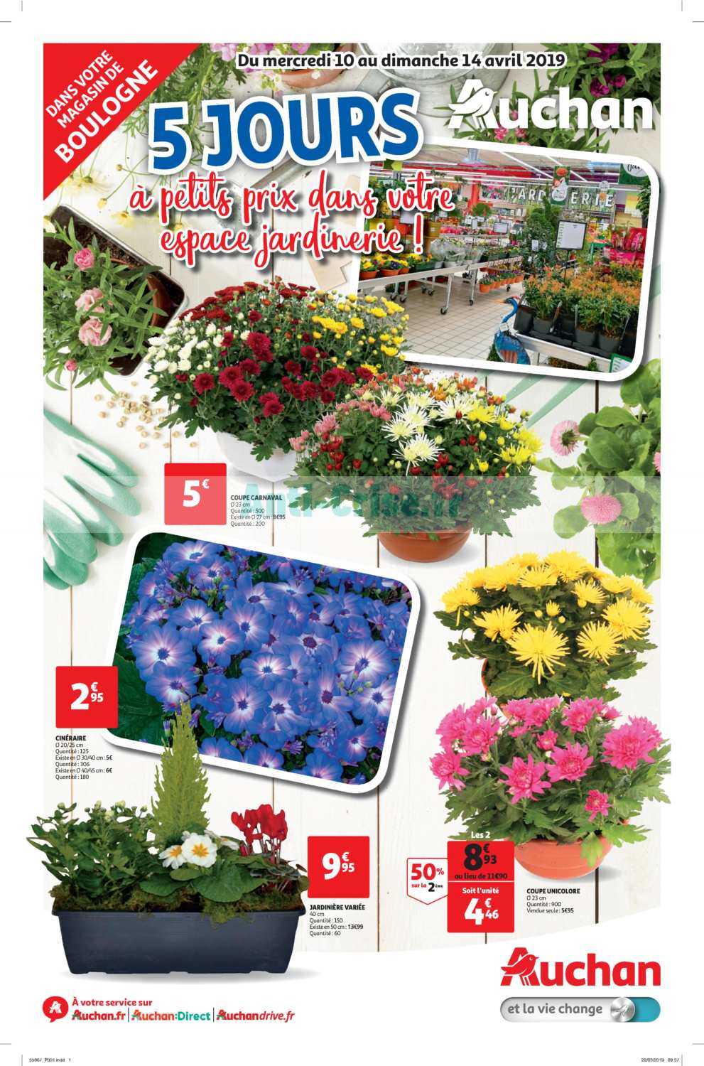 Anti-crise.fr | Catalogue Auchan Local du 10 au 14 avril 2019 (Boulogne ...