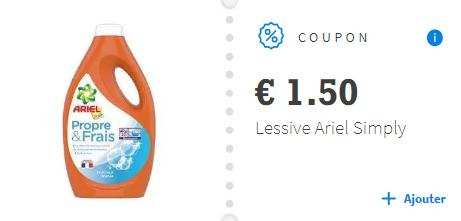 Anti-crise.fr | Ariel : 1.5 € de réduction jusqu’au 31/10/2019 (Bon de ...