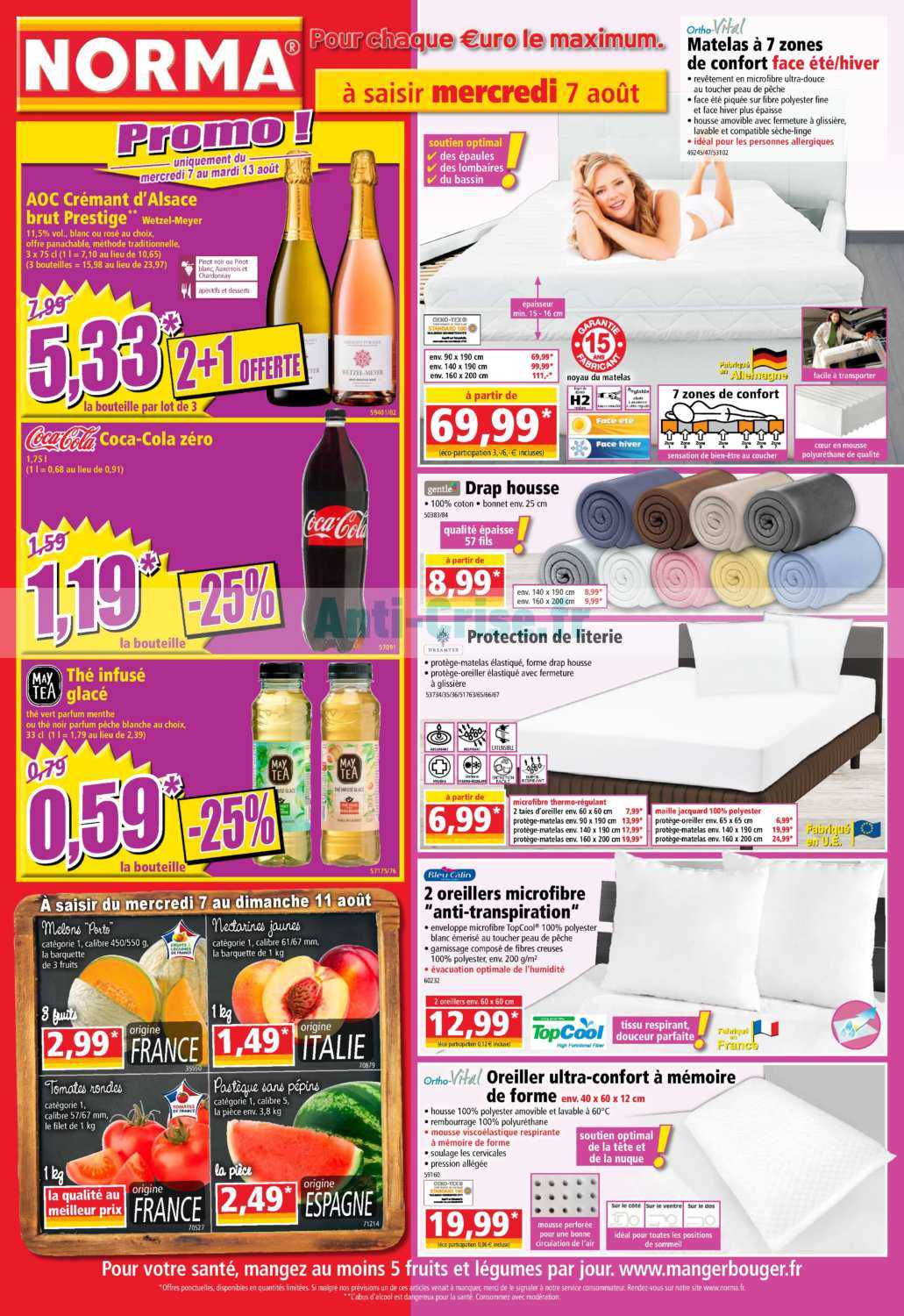 Anti-crise.fr | Catalogue Norma du 07 au 13 août 2019NORMA : le nouveau ...