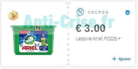 Anti-crise.fr | Ariel : 3 € de réduction jusqu’au 17/09/2019 (Bon de ...