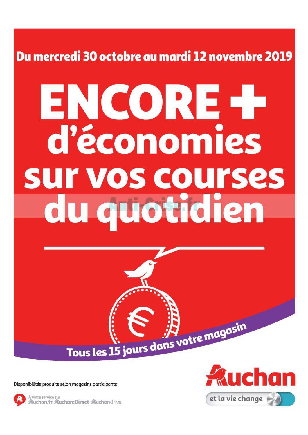 Anti-crise.fr | Catalogue Auchan du 30 octobre au 12 novembre 2019 ...