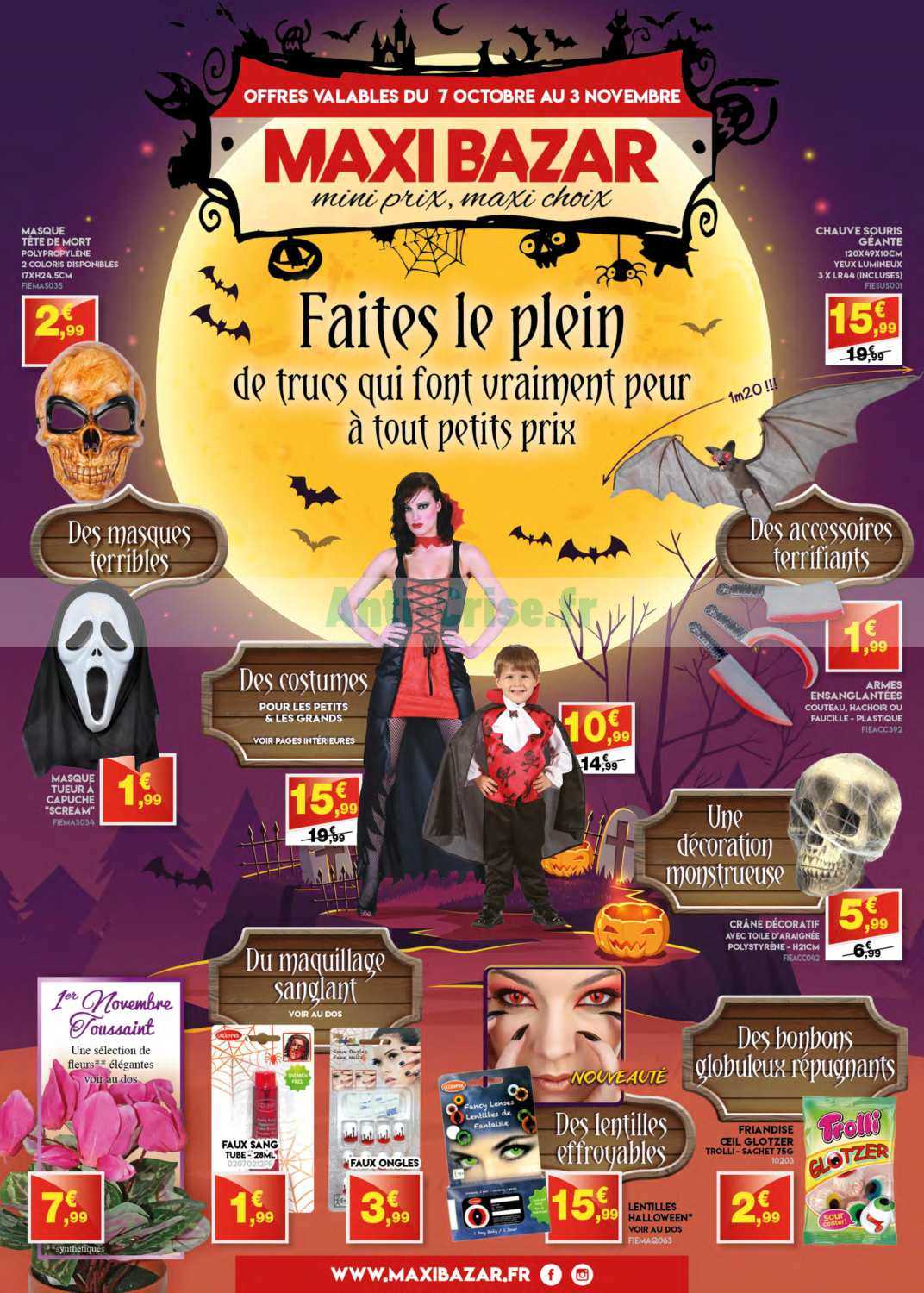 Anti-crise.fr | Catalogue Maxi Bazar du 07 octobre au 03 novembre ...