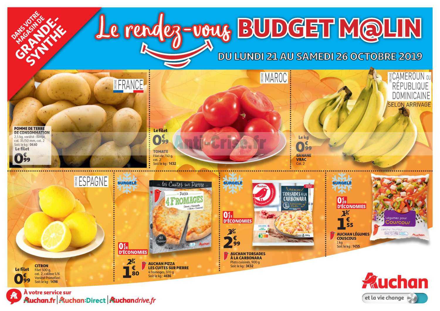 Anti-crise.fr | Catalogue Auchan Local du 21 au 26 octobre 2019 ...