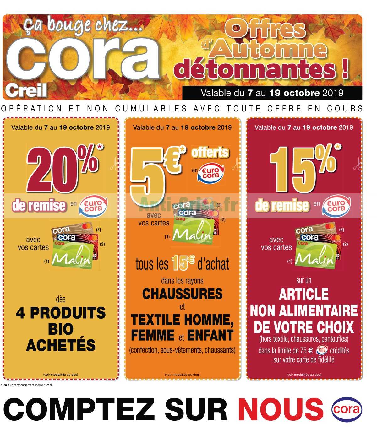 Anti-crise.fr | Catalogue Cora du 07 au 19 octobre 2019 (Creil)CORA ...