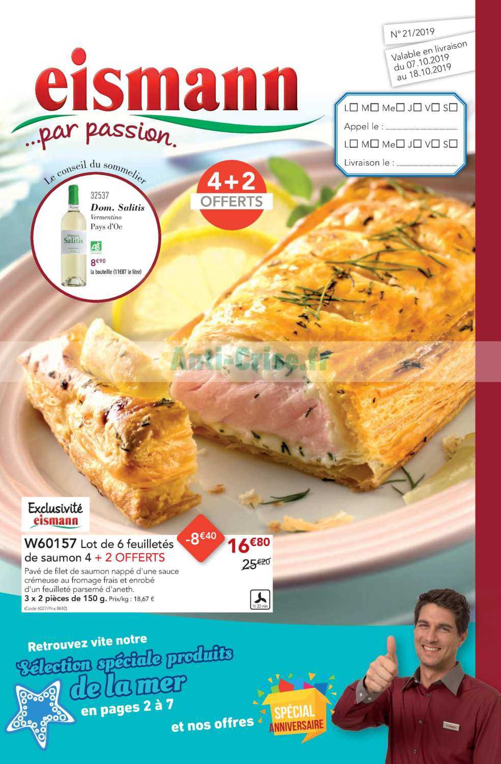 Anti-crise.fr | Catalogue Eismann du 07 au 18 octobre 2019EISMANN : le ...