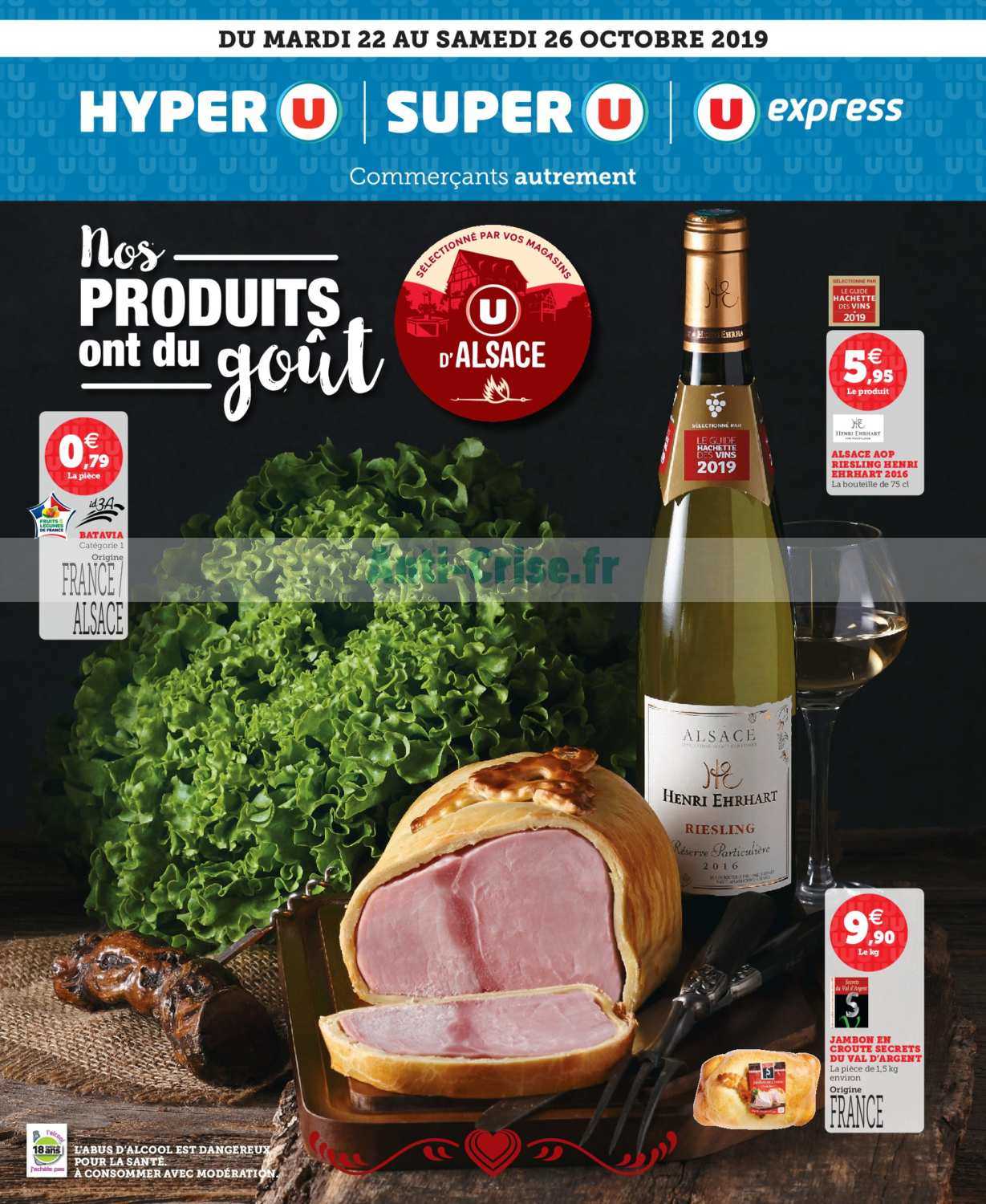 Anti-crise.fr | Catalogue Super U du 22 au 26 octobre 2019 (Alsace ...