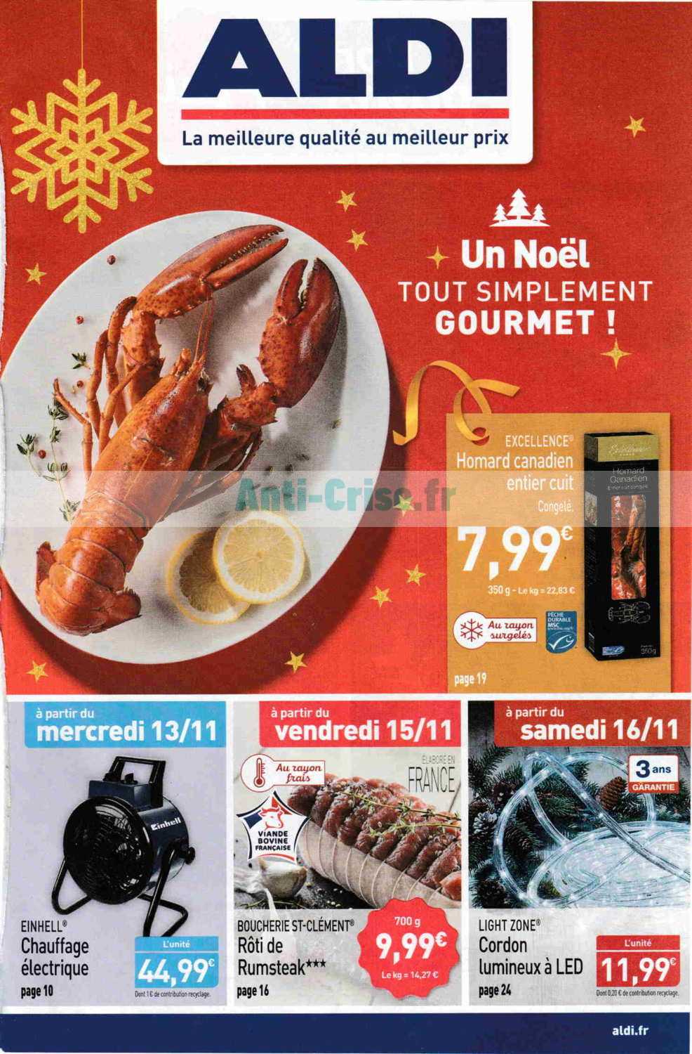 Anti-crise.fr | Catalogue Aldi du 13 au 19 novembre 2019ALDI : le ... Anti-crise.fr | Catalogue Aldi du 13 au 19 novembre 2019ALDI : le ...