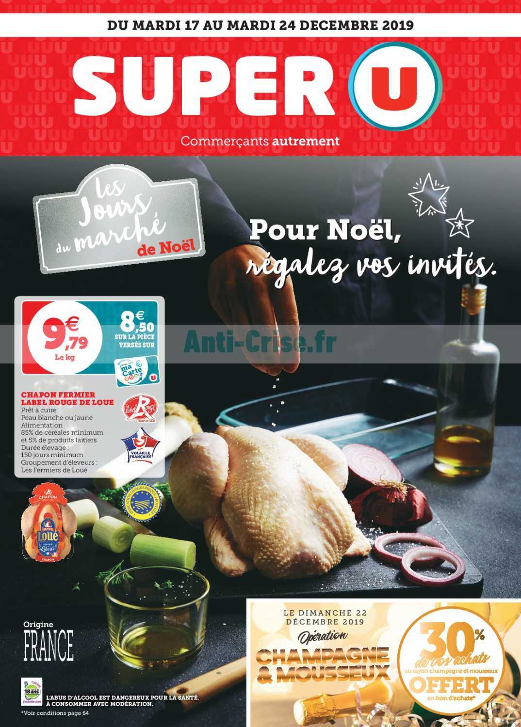 Anti-crise.fr | Catalogue Super U du 17 au 24 décembre 2019 (Est)SUPER ...