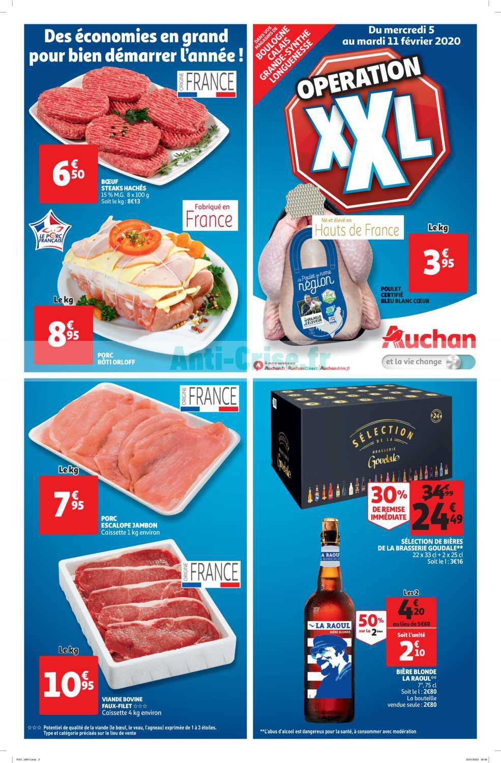 Anti-crise.fr | Catalogue Auchan du 05 au 11 février 2020 (Nord XXL ...