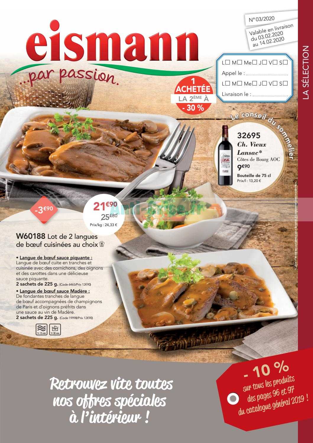 Anti-crise.fr | Catalogue Eismann du 03 au 14 février 2020EISMANN : le ...