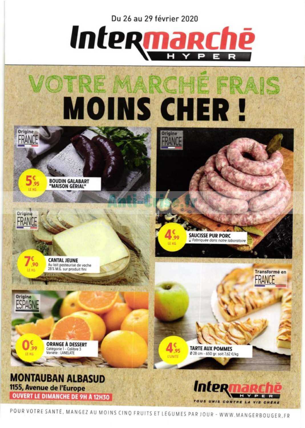 Anti-crise.fr | Catalogue Intermarché du 26 au 29 février 2020 ... Anti-crise.fr | Catalogue Intermarché du 26 au 29 février 2020 ...