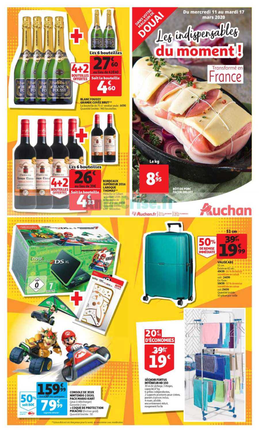 Anti-crise.fr | Catalogue Auchan Local du 11 au 17 mars 2020 (Douai ...