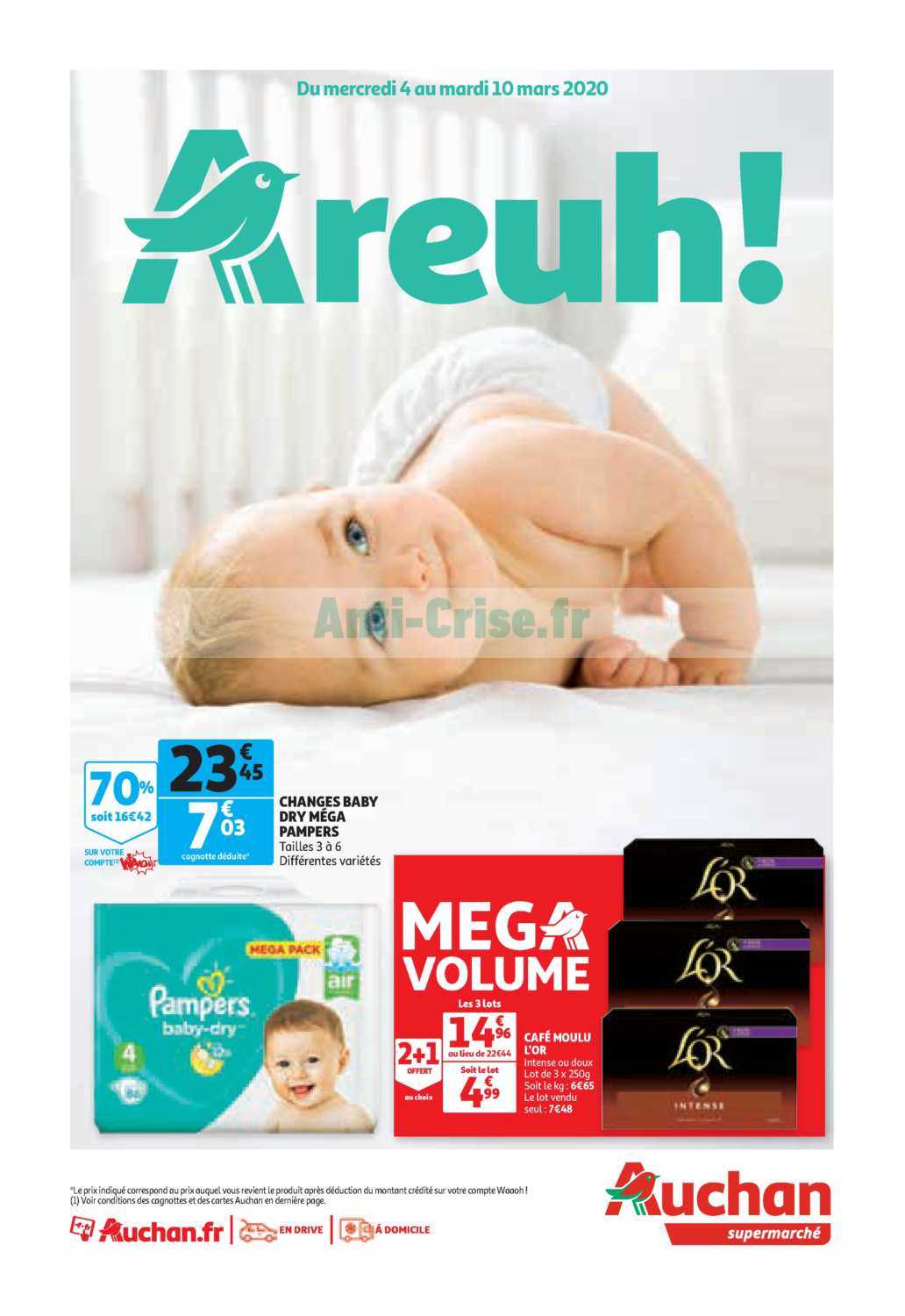 Anti-crise.fr | Catalogue Auchan Supermarché du 04 au 10 mars 2020 ...