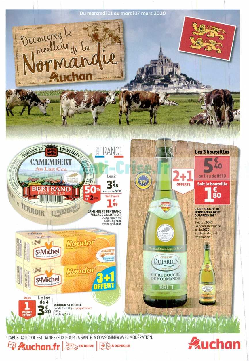 Anti-crise.fr | Catalogue Auchan du 11 au 17 mars 2020 (IDF – La ...
