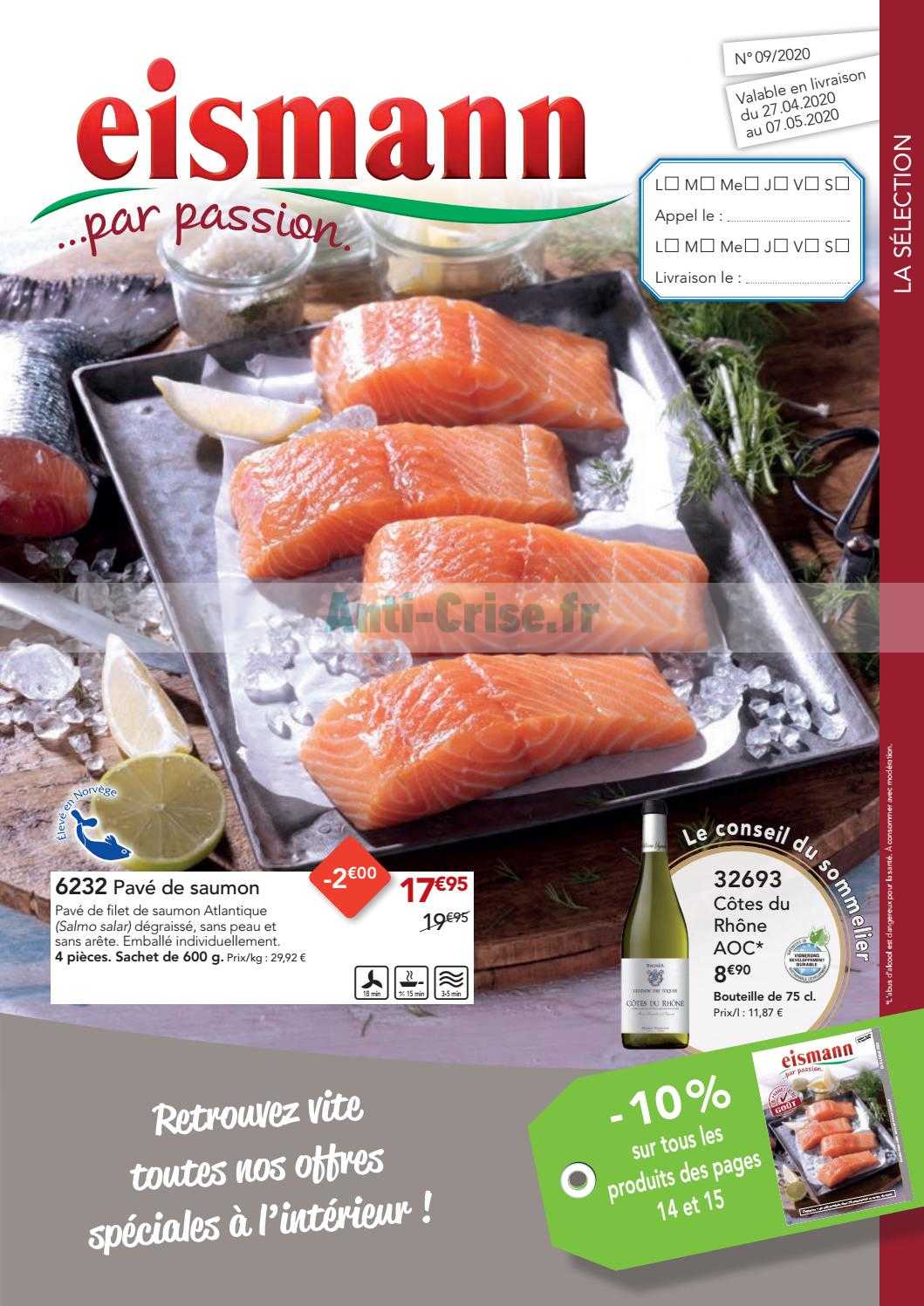 Anti-crise.fr | Catalogue Eismann du 27 avril au 07 mai 2020EISMANN ...