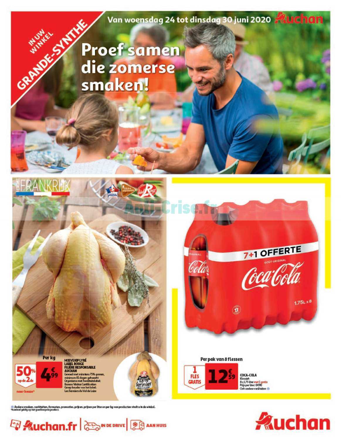 Anti-crise.fr | Catalogue Auchan Local du 24 au 30 juin 2020 (Dunkerque ...