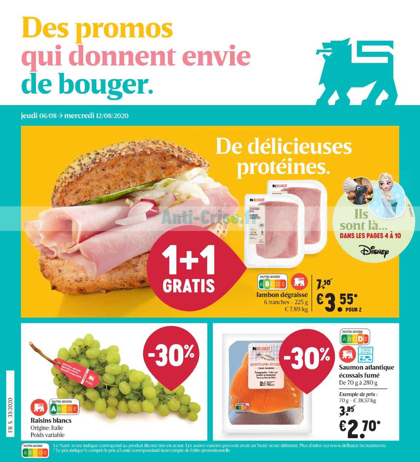 Anti-crise.fr | Catalogue Ahold Delhaize Belgique du 06 au 12 août ...
