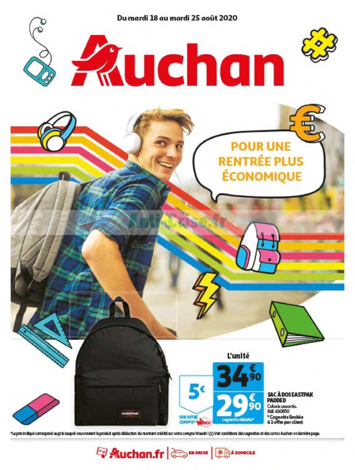 Anti-crise.fr | Catalogue Auchan Local du 18 au 25 août 2020 (Bagnolet ...