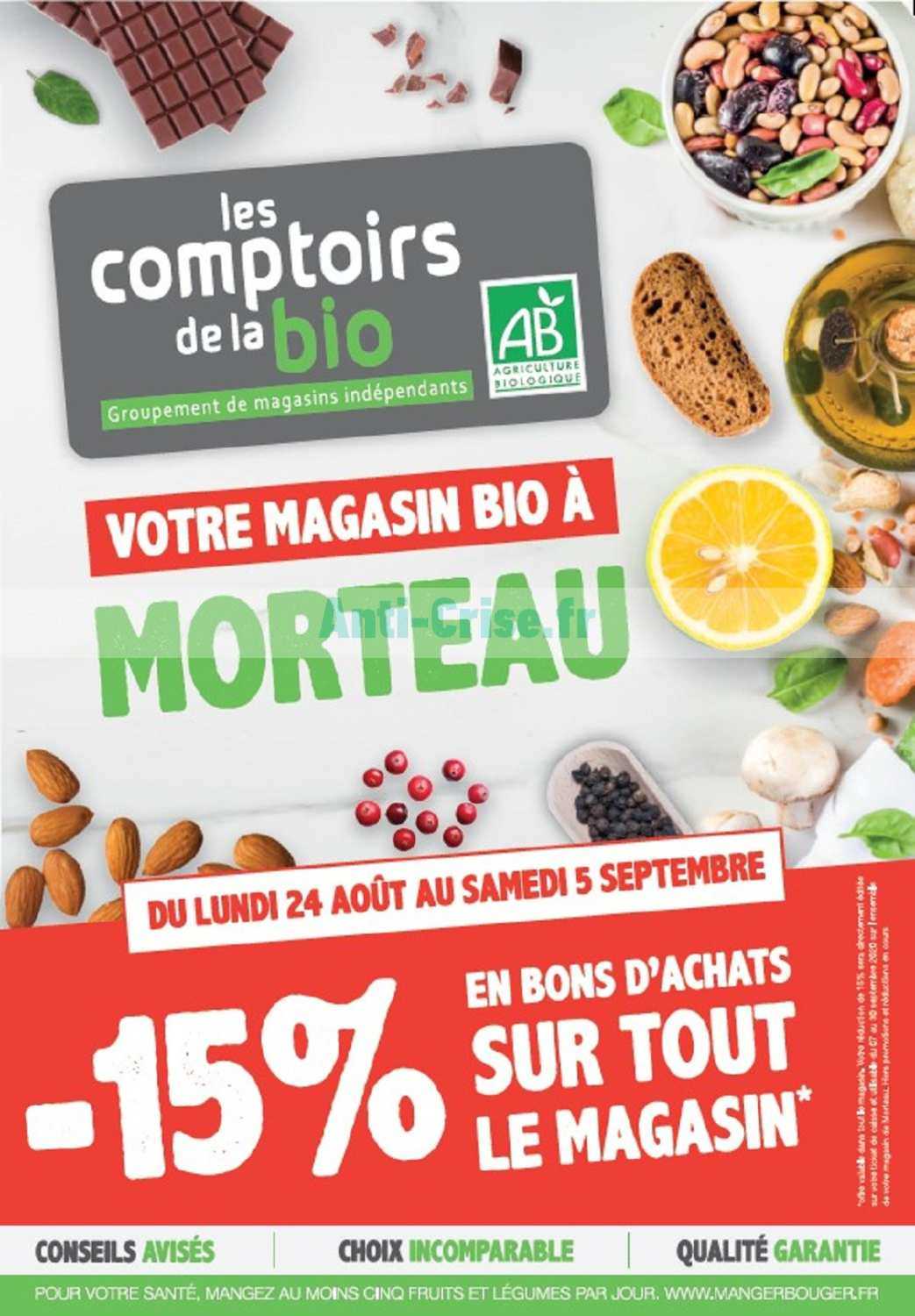 Anti-crise.fr | Catalogue Les Comptoirs de la Bio du 24 août au 05 ...