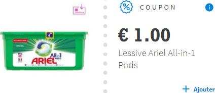 Anti-crise.fr | Ariel : 1 € de réduction jusqu’au 17/11/2020 (Bon de ...