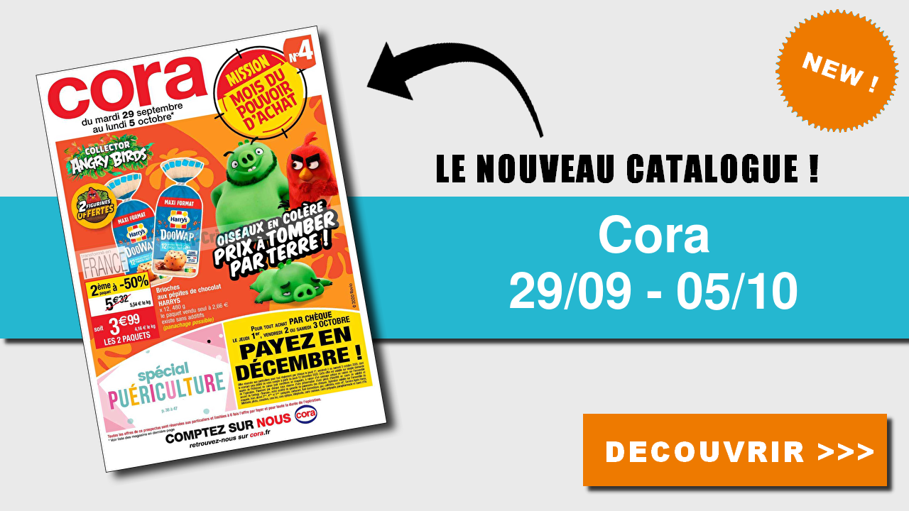 Anti-crise.fr | Catalogue Cora du 29 septembre au 05 octobre 2020 (N°4 ...