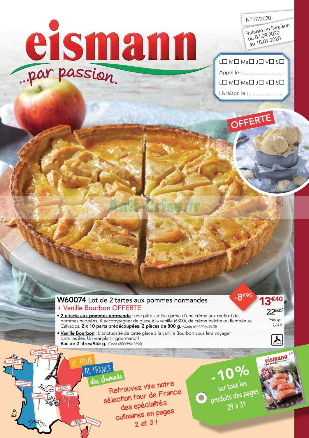 Anti-crise.fr | Catalogue Eismann du 07 au 18 septembre 2020 (Eismann ...