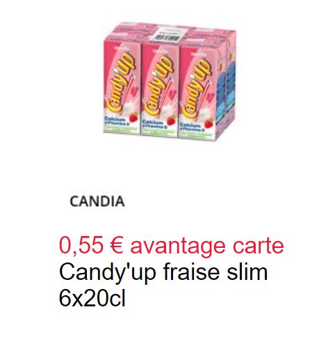Anti-crise.fr | Candy’up Fraise de Candia chez Intermarché (13/10 – 18/ ...