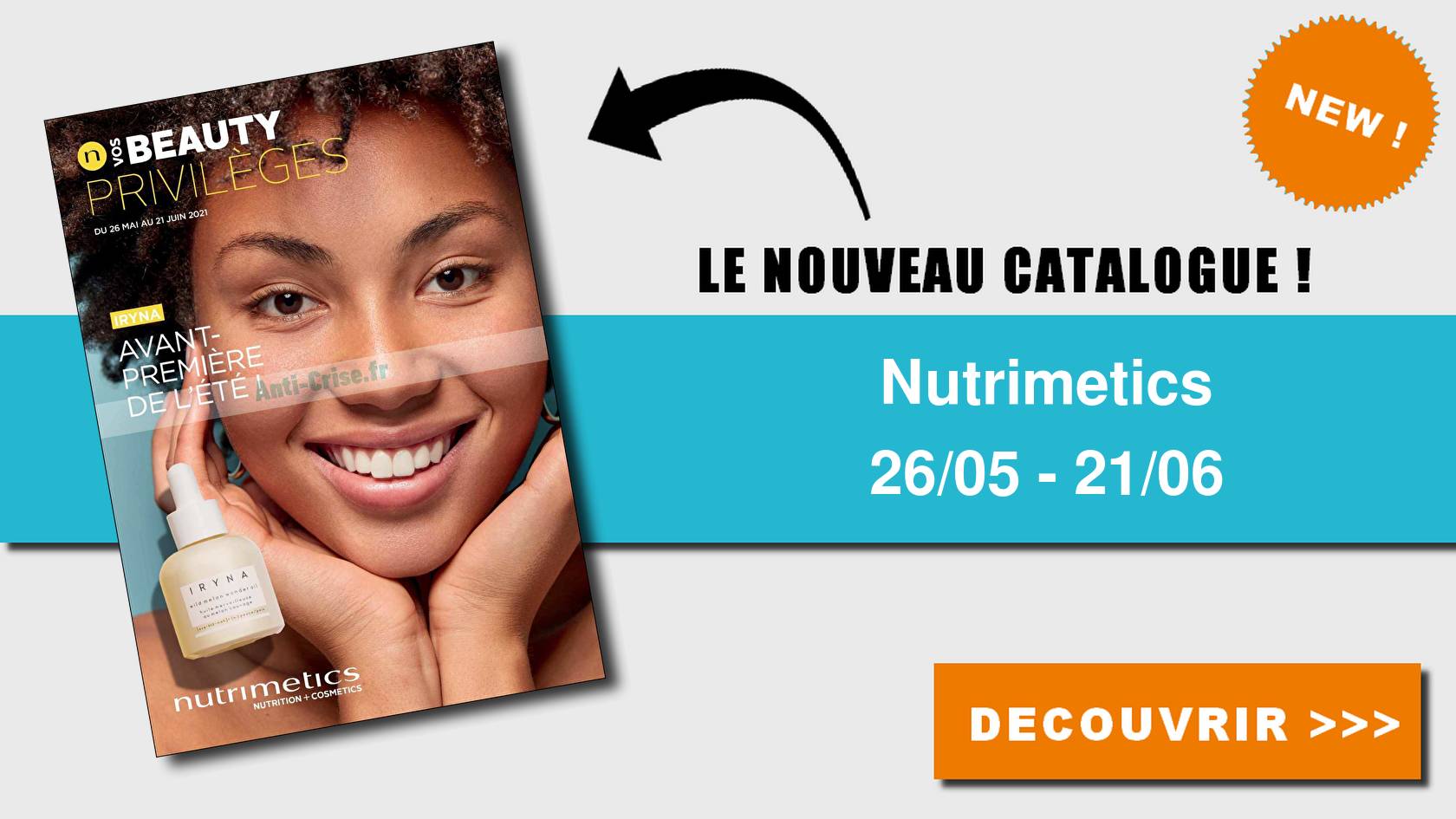 Anti-crise.fr | Catalogue Nutrimetics du 26 mai au 21 juin ...