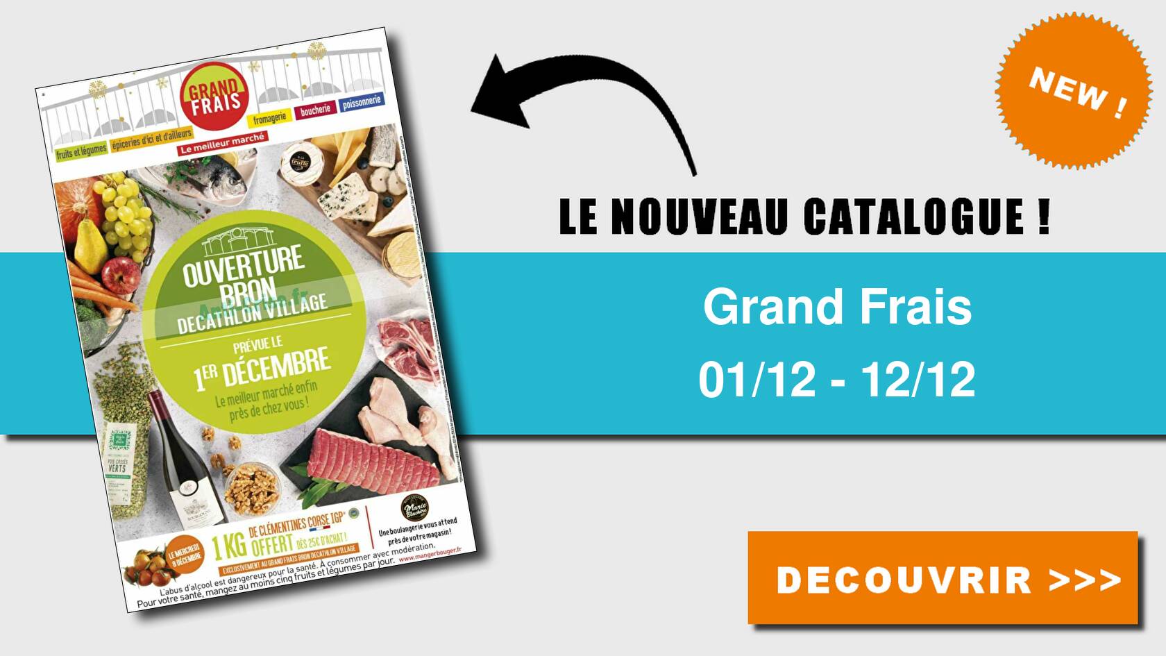 Anti-crise.fr | Catalogue Grand Frais du 01 au 12 décembre 2021 (Bron ...