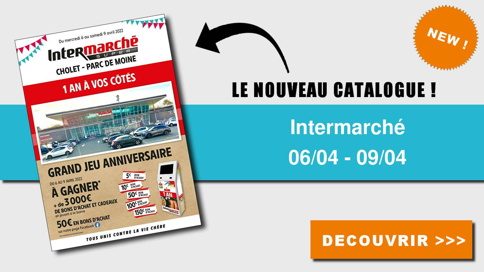 Anti-crise.fr | Catalogue Intermarché du 06 au 09 avril 2022 (Cholet ...