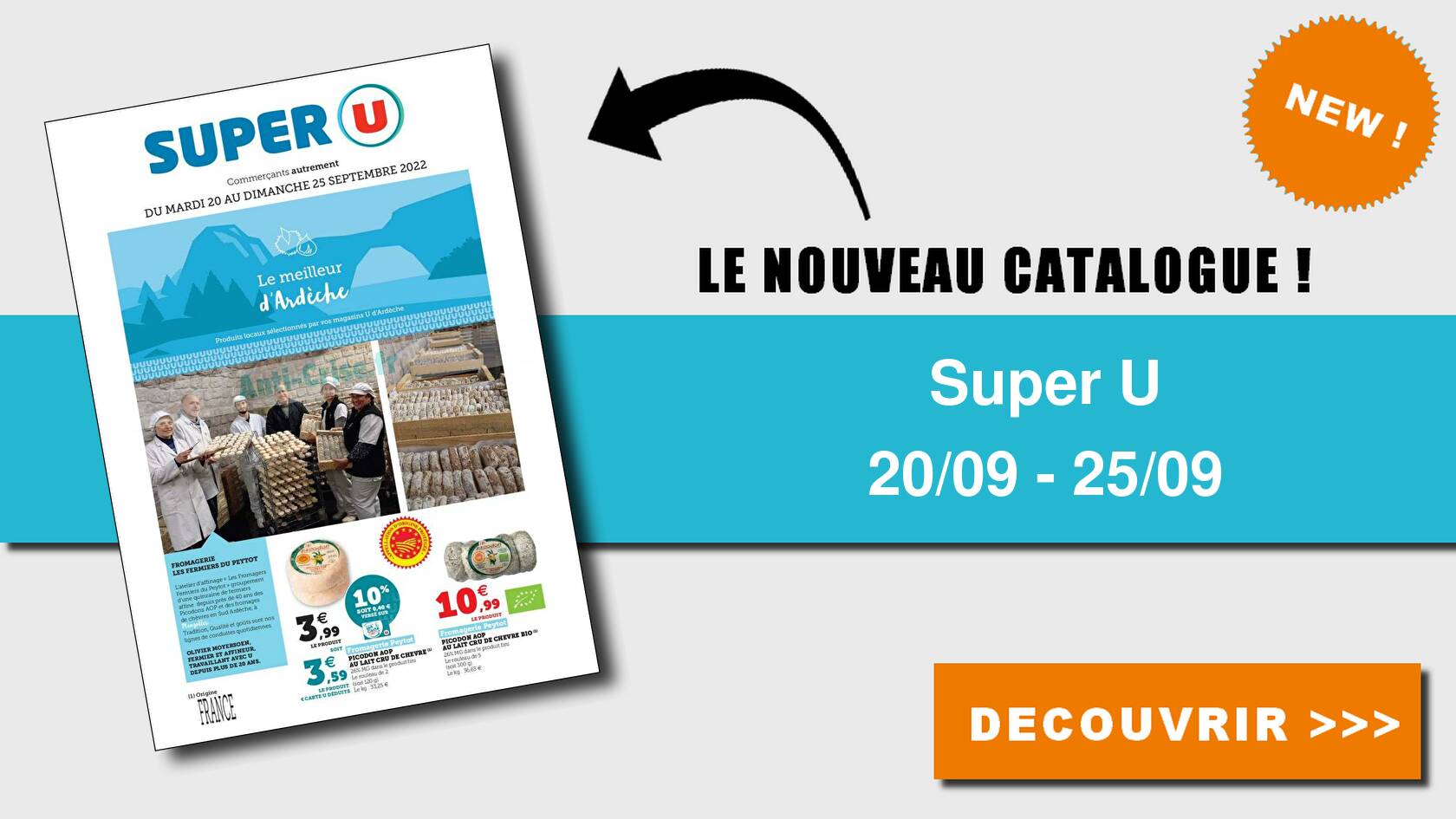 Anti-crise.fr | Catalogue Super U du 20 au 25 septembre 2022 (Ardèche ...