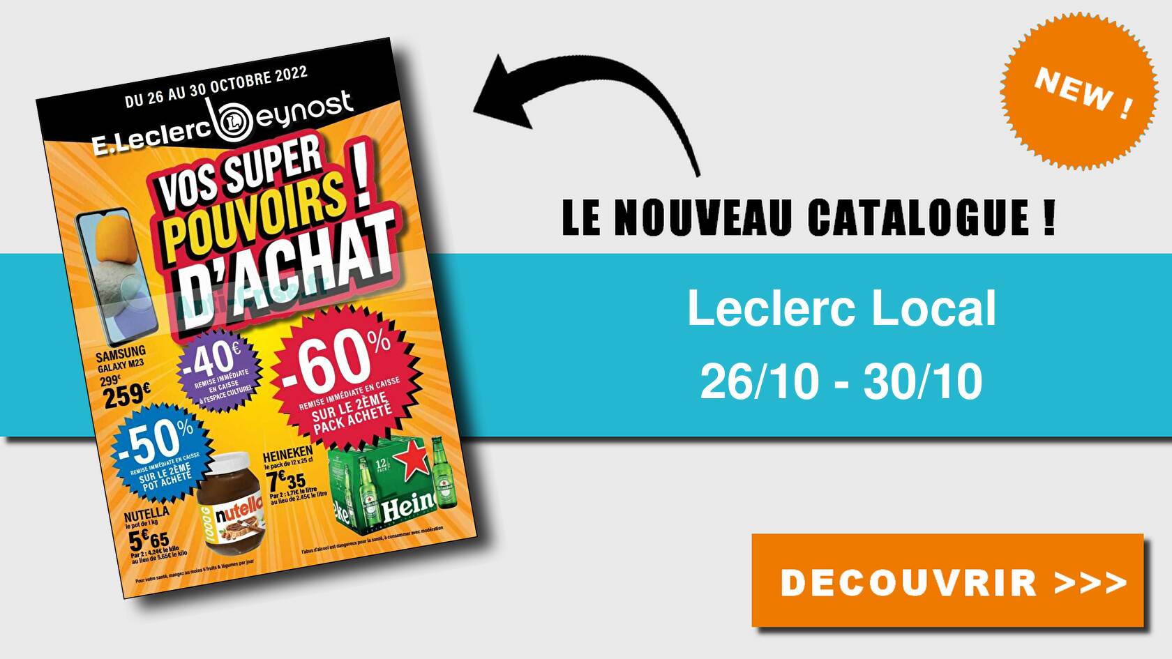 Anti-crise.fr | Catalogue Leclerc Local du 26 au 30 octobre 2022 ...