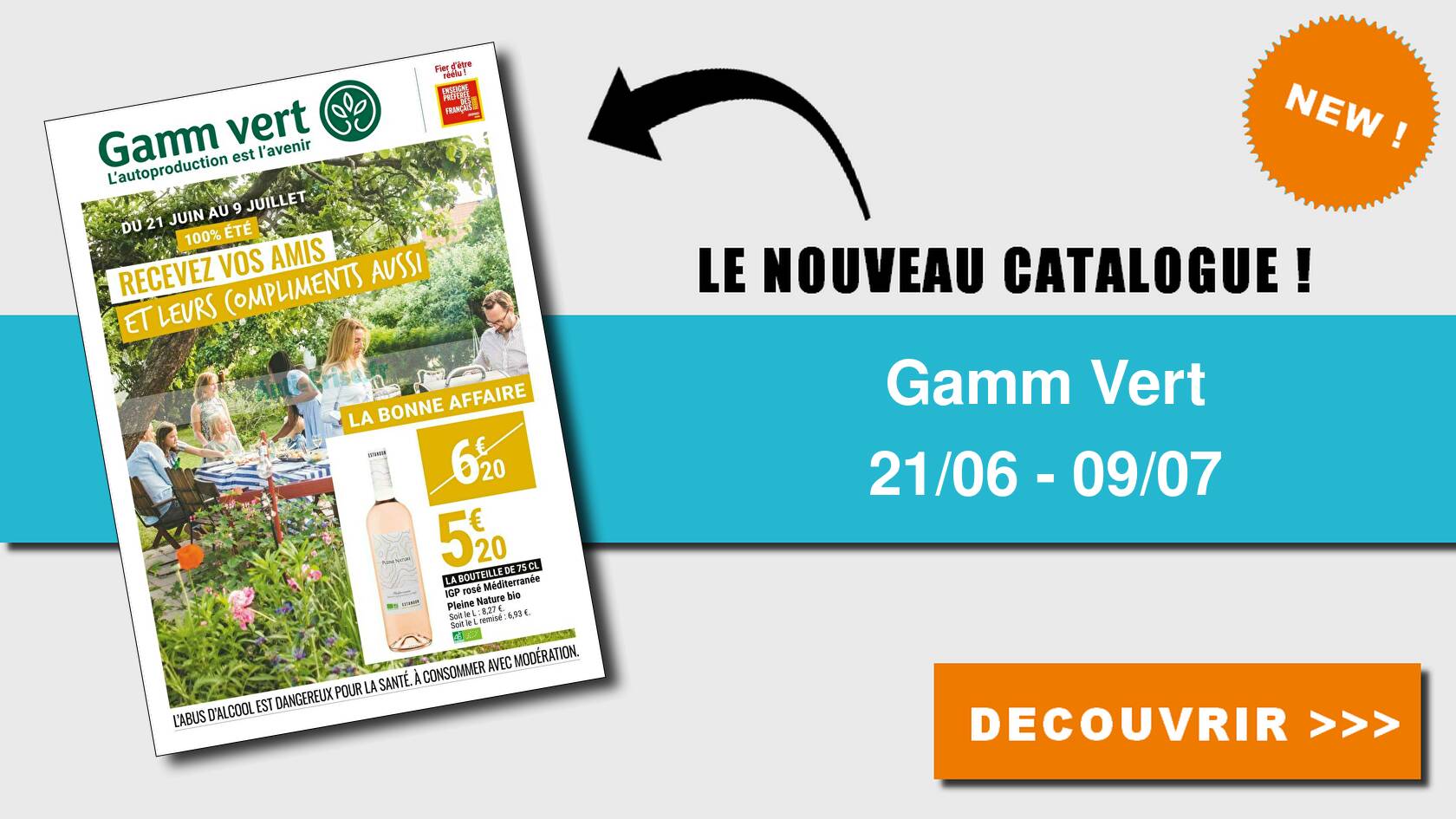 Anti-crise.fr | Catalogue Gamm Vert du 21 juin au 09 juillet 2023GAMM VERT : le nouveau ...