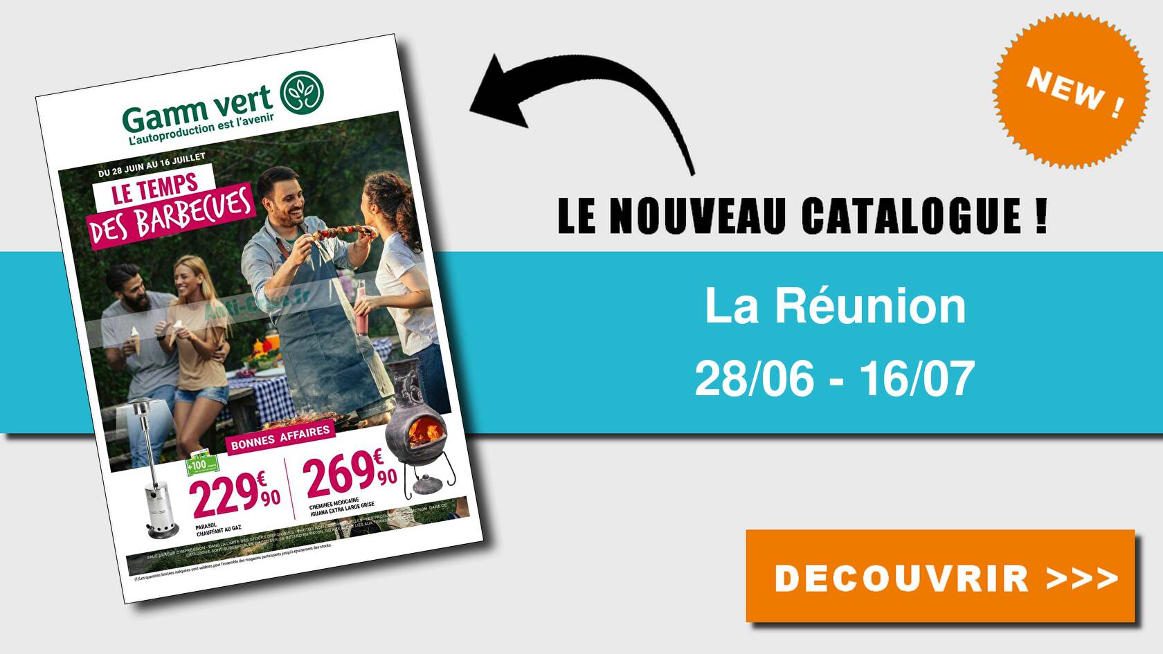 Anti-crise.fr | Catalogue La Réunion du 28 juin au 16 juillet 2023 (Gamm Vert La Réunion)LA ...