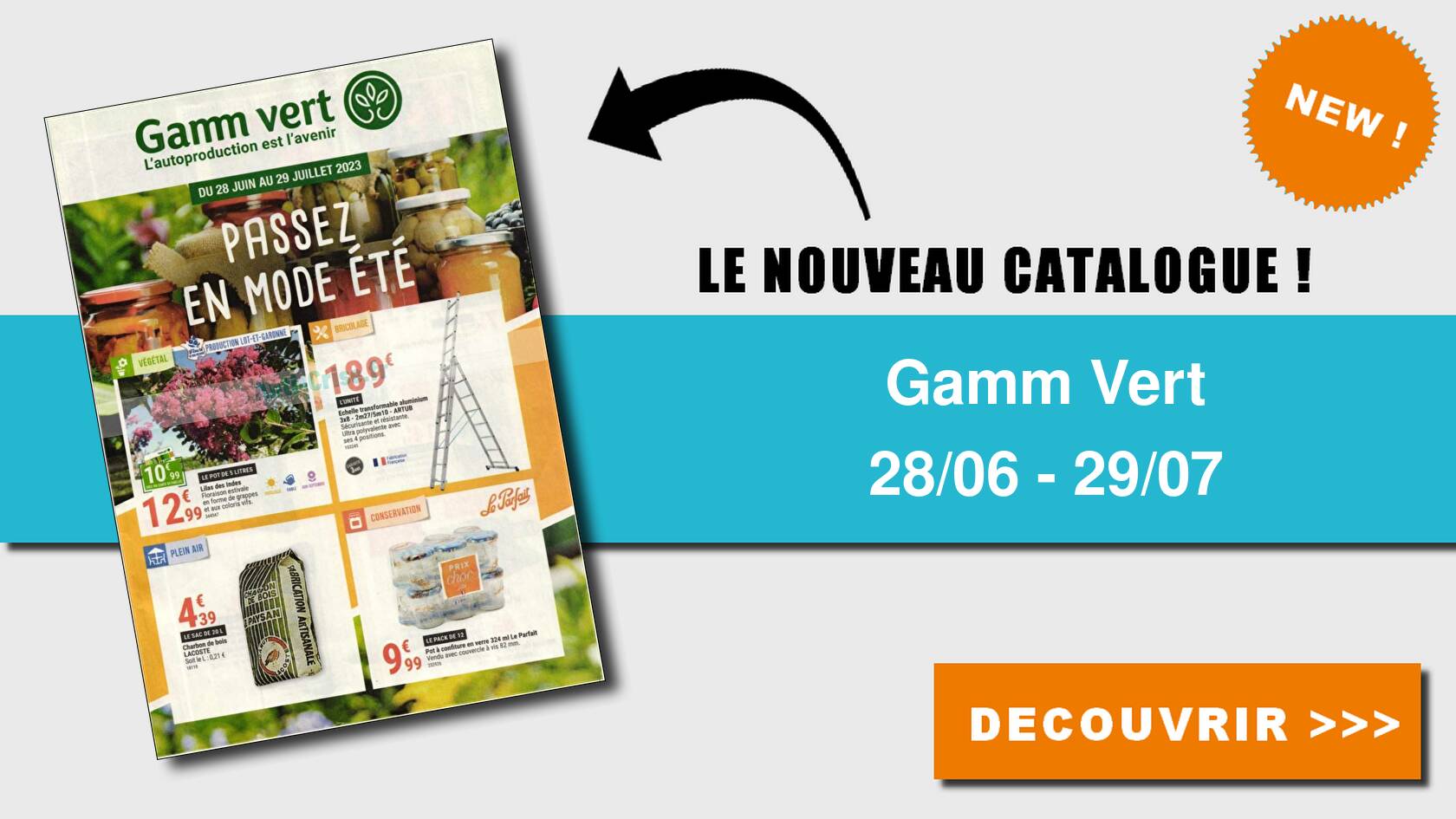 Anti-crise.fr | Catalogue Gamm Vert du 28 juin au 29 juillet 2023GAMM VERT : le nouveau ...