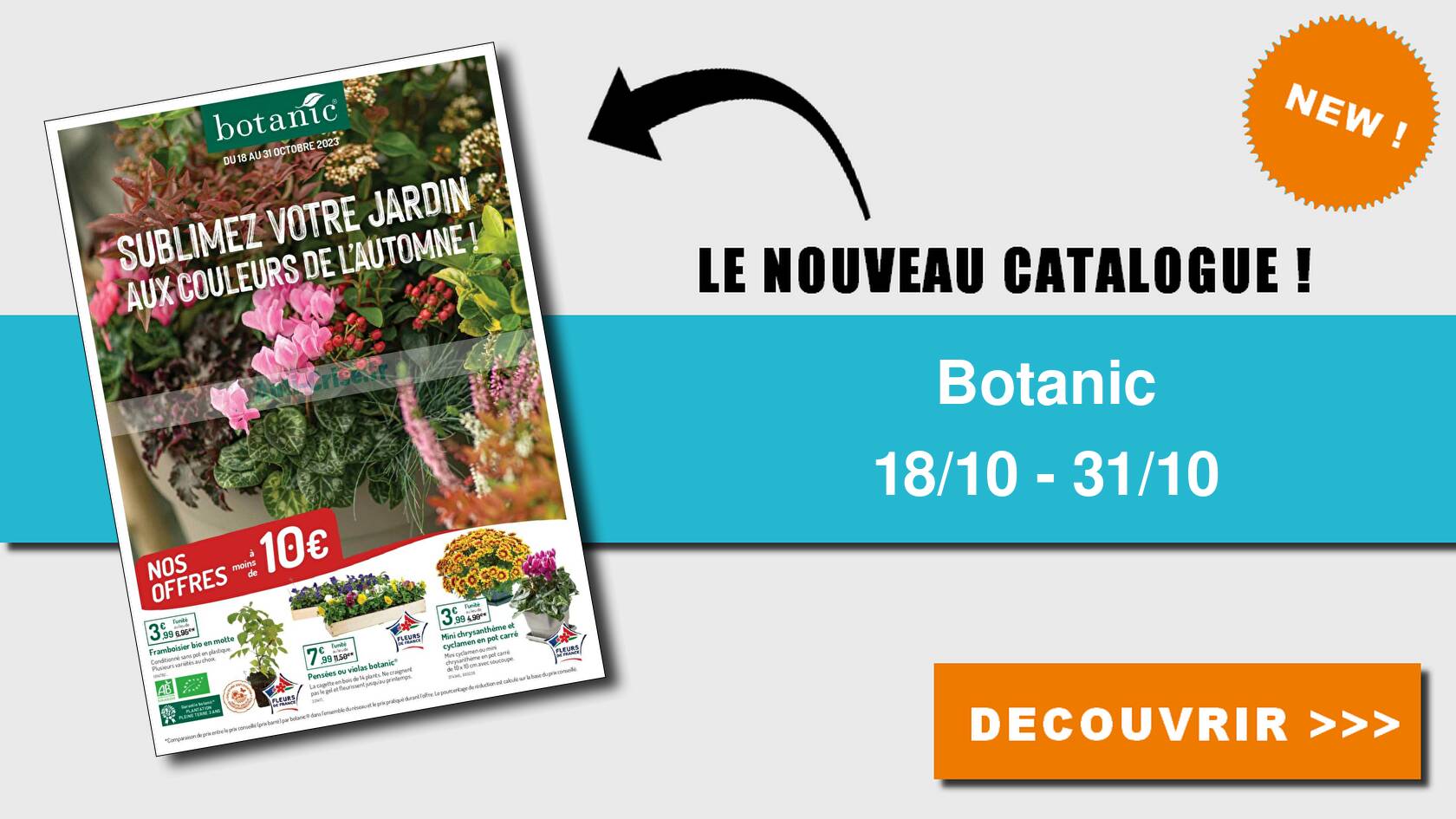 Anti-crise.fr | Catalogue Botanic du 18 au 31 octobre 2023BOTANIC : le ...