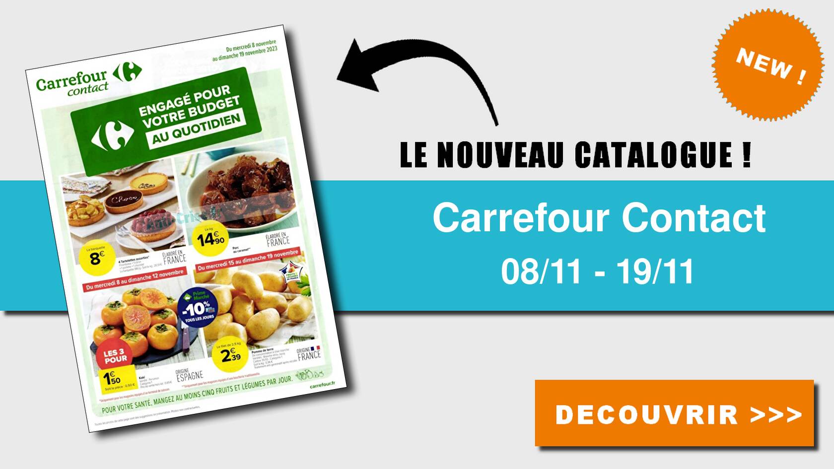 Anti-crise.fr | Catalogue Carrefour Contact du 08 au 19 novembre 2023 ...