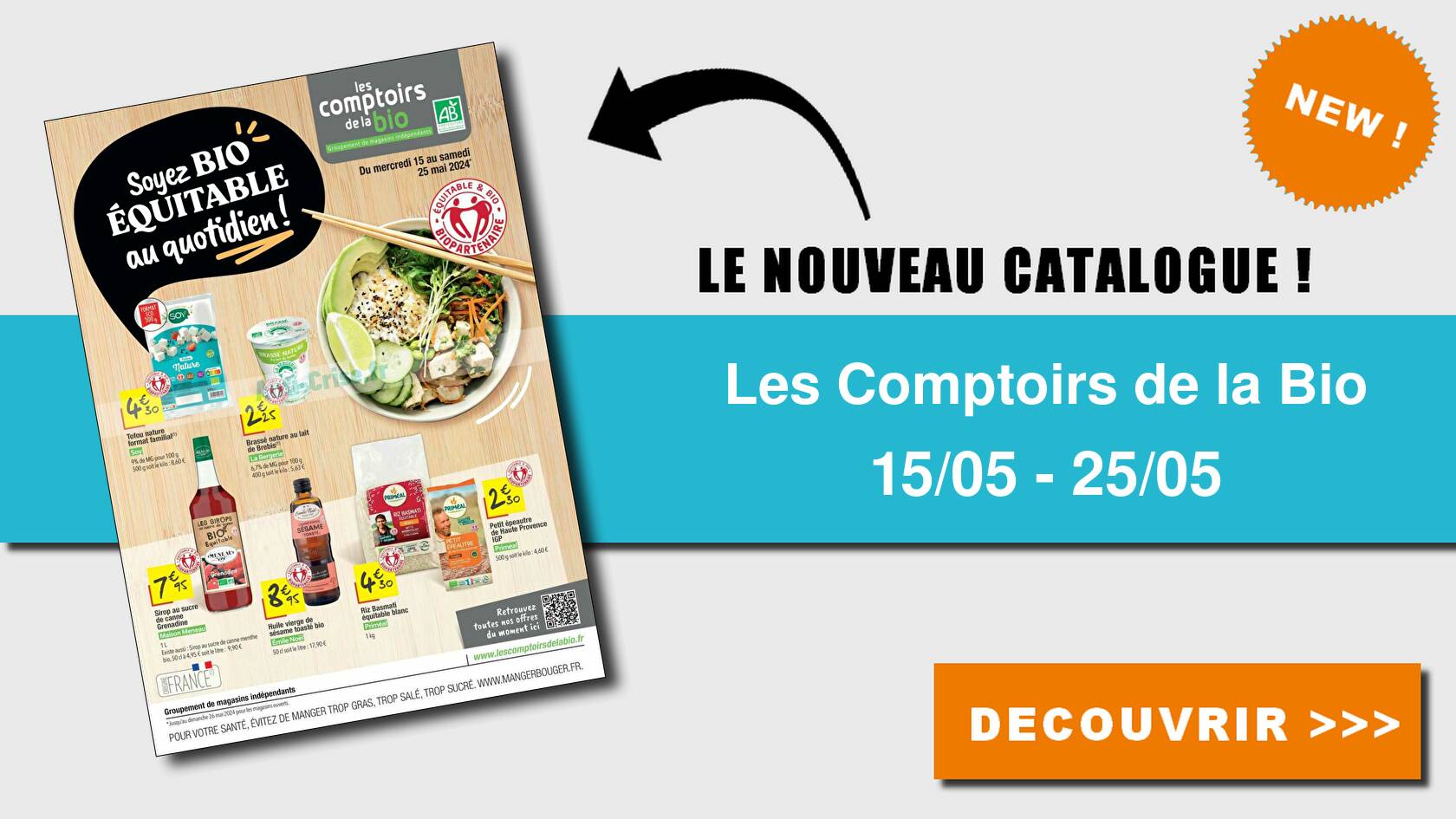 Anti-crise.fr | Catalogue Les Comptoirs de la Bio du 15 au 25 mai ...