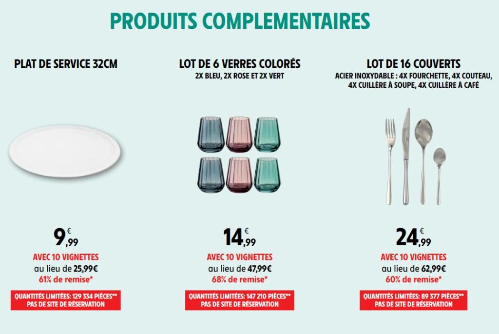 Anti-crise.fr | Bon Plan Intermarché : Vaisselle livellara à 2,50€ les ...